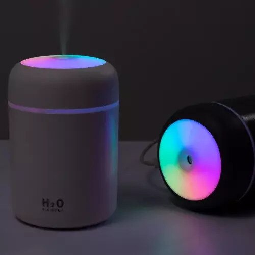 Umidificator Premium de Aer pentru Camera, cu Aromaterapie si Iluminat ...