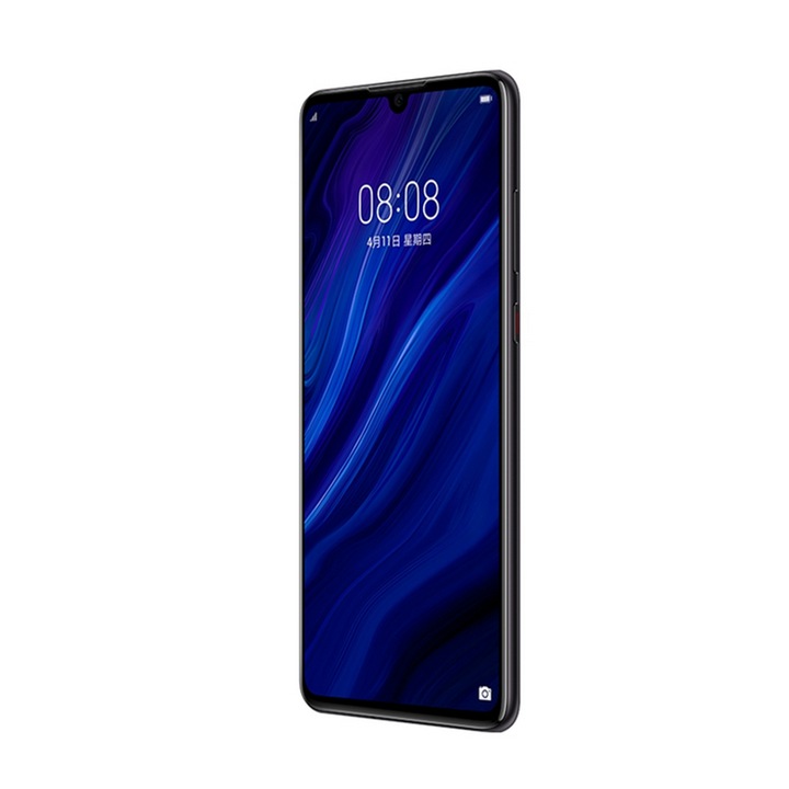Мобилен телефон Huawei P30 Pro, Dual SIM, 128GB, 8GB RAM, 4G, Черен ...