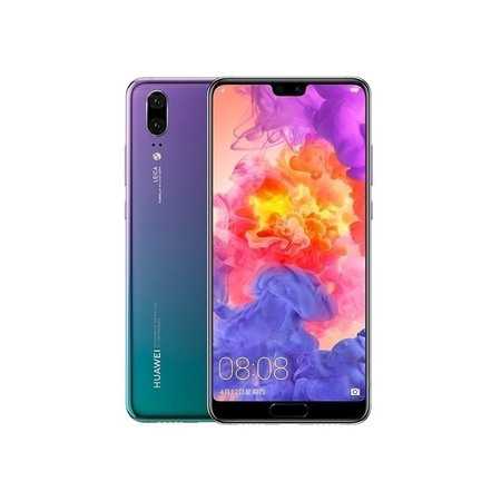 Telefon mobil Huawei P20, Dual SIM, 128GB, 4GB, Aurora - eMAG.ro