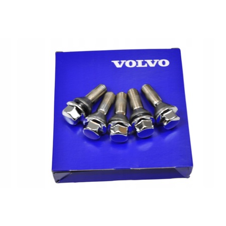 Set 5 suruburi pentru roata, Volvo, Compatibil cu Volvo S80/V70/XC70 ...