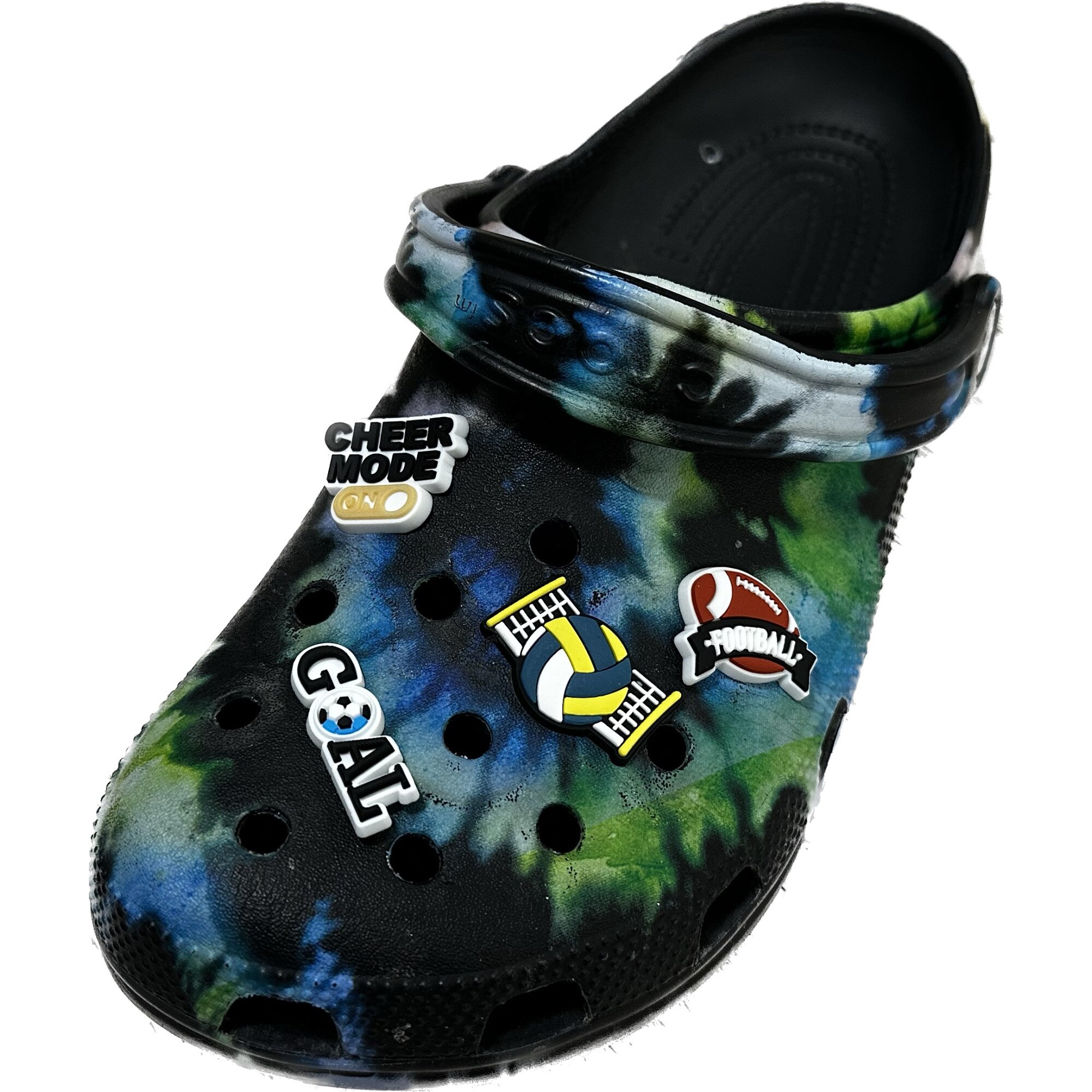 Set 100 accesorii decorative pentru papuci Crocs, Saboti, Multicolor ...