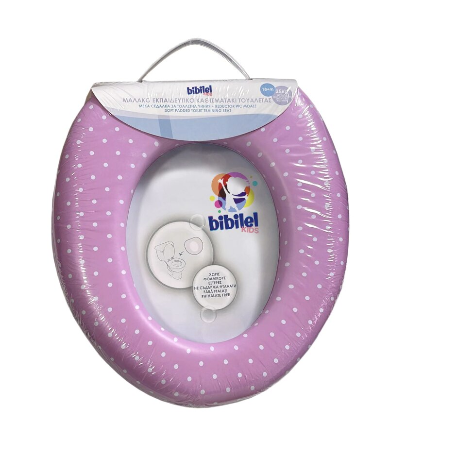 Colac toaleta copii cu buline si reductor, 41x37 cm - eMAG.ro