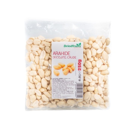 Arahide decojite crude albe- 250 g - eMAG.ro