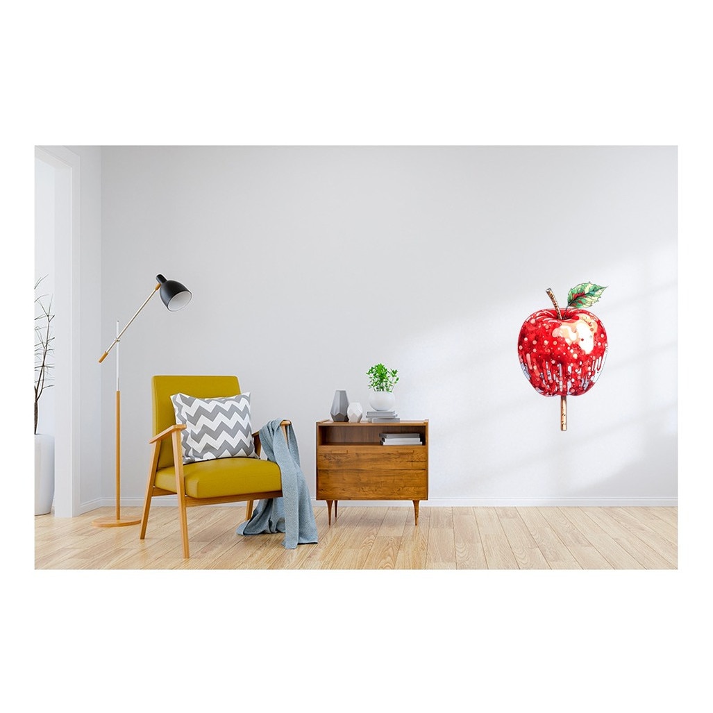 Sticker decorativ Mar Dulce, Rosu, 85 cm, 6076ST - eMAG.ro
