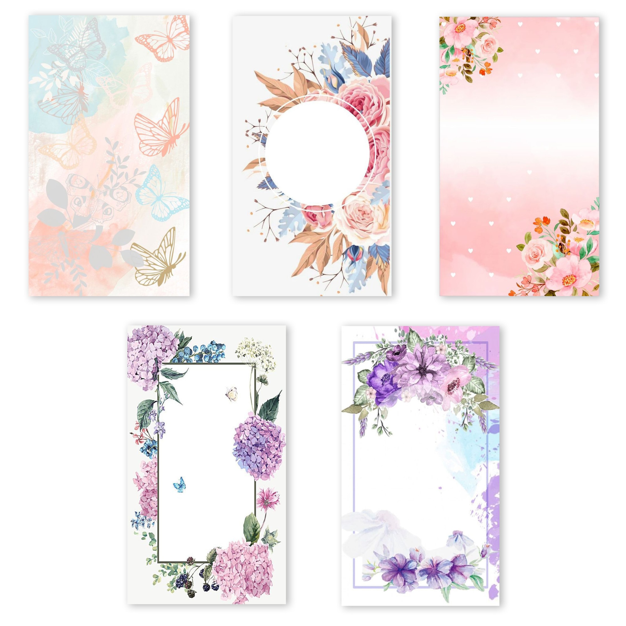 Set 200 Cartonase cu tematica Martisor- flori, 10 modele diferite ...