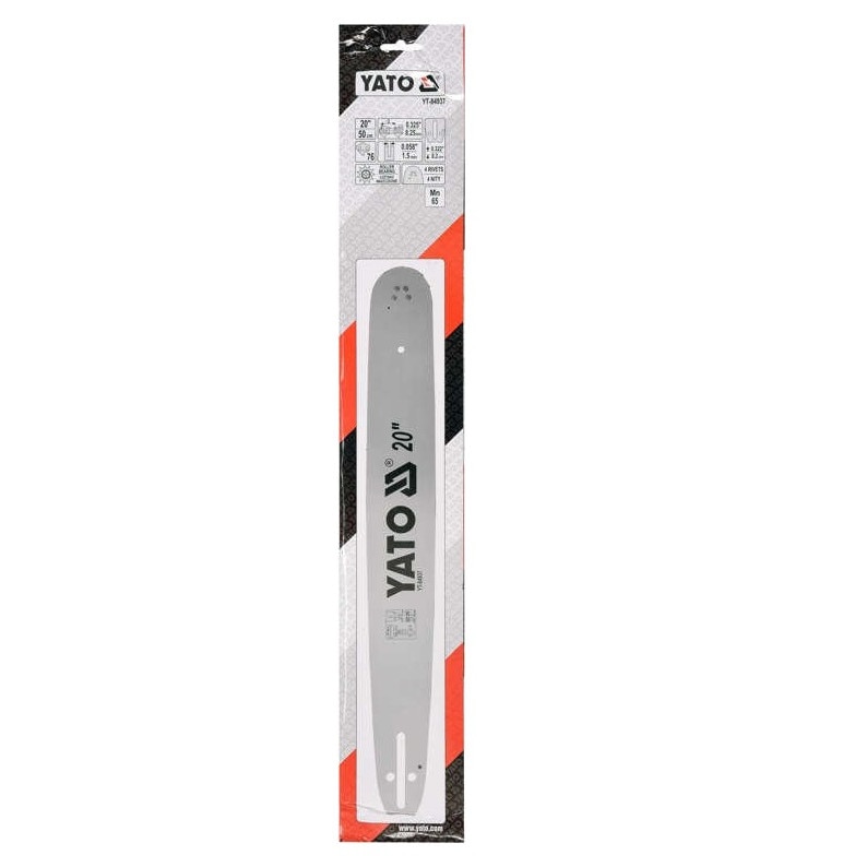 Lama drujba Yato 50cm/20'', 76 dinti, pas 0.325'', canal 1.5mm - eMAG.ro