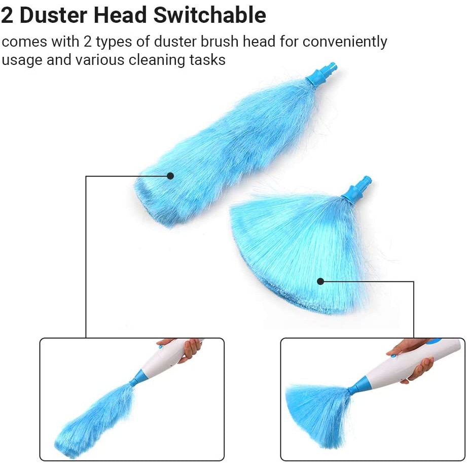 Perie Electrica Pentru Sters Praful Eliandeco®, Cu Perii Rotative ...