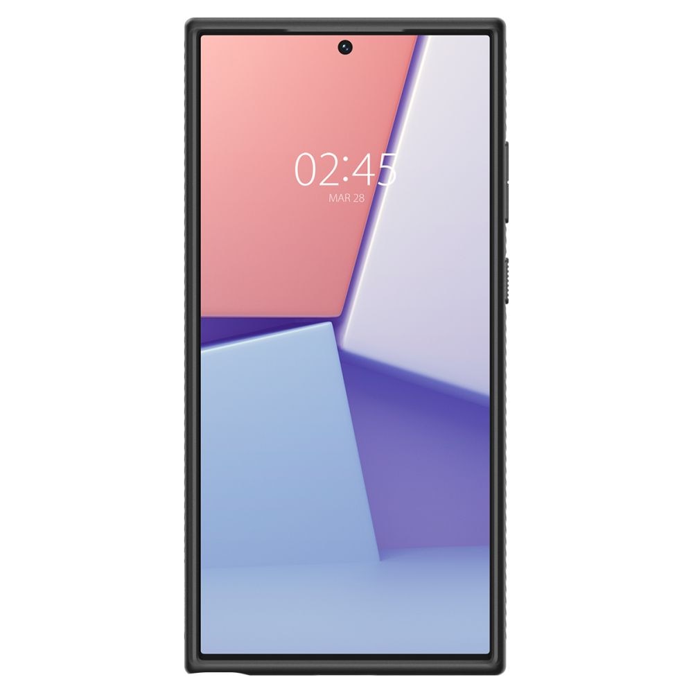 Калъф за Samsung Galaxy S23 Ultra - Spigen Liquid Air - Черен - eMAG.bg