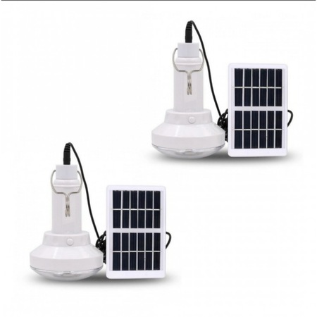 Bec Solar Cu Panou Detasabil Si Carlig Agatare - eMAG.ro