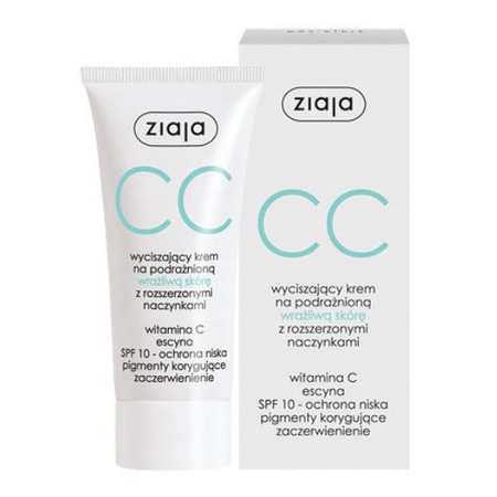 Corector de fata, Ziaja CC, Spf 10, Vitamin C, 50 ml - eMAG.ro