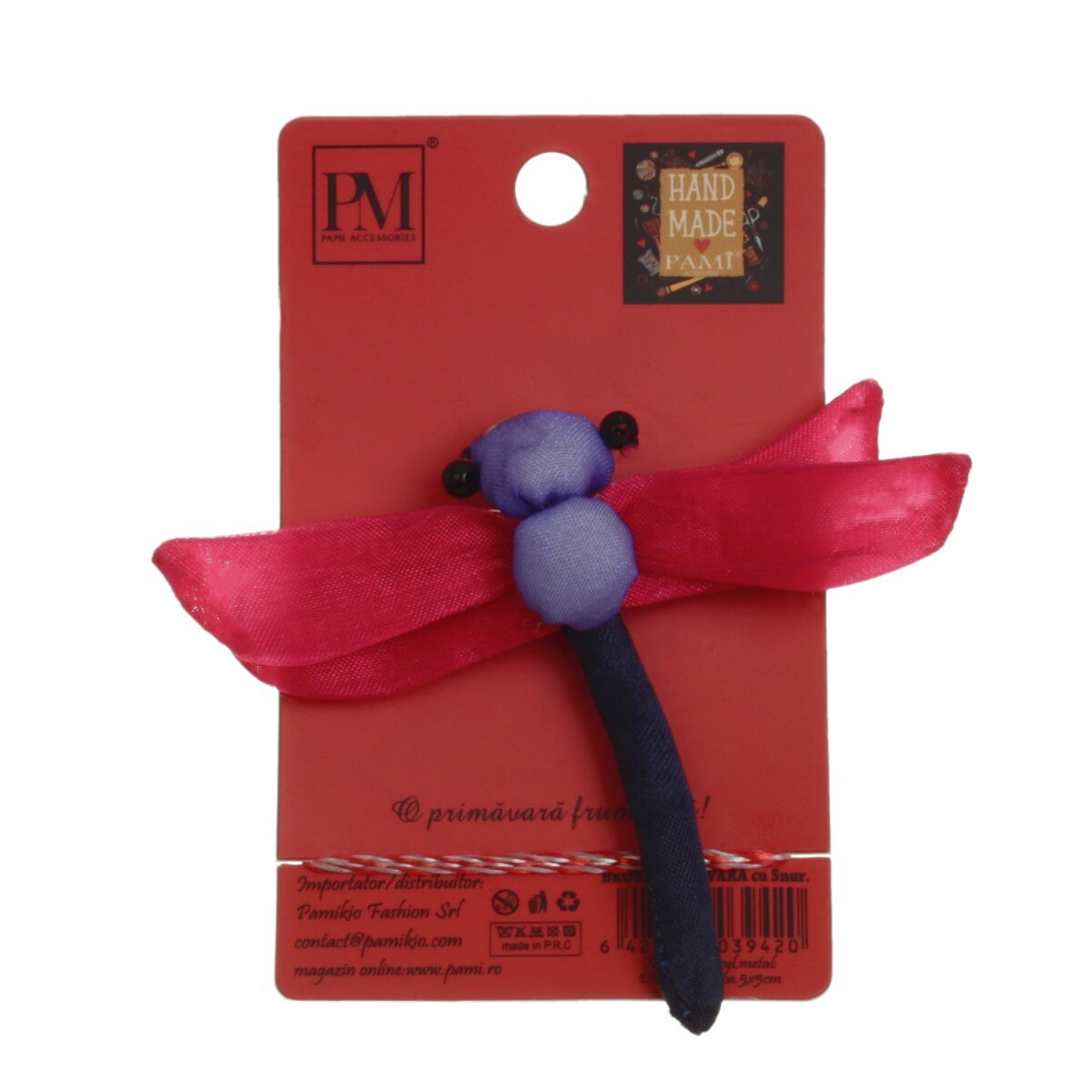 Set 4 martisoare brose handmade, PAMI, MVU-24 - eMAG.ro