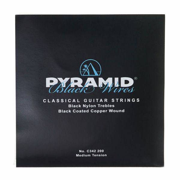 Set de corzi din nailon pentru chitara clasica Pyramid Nylon Satz Black - eMAG.ro