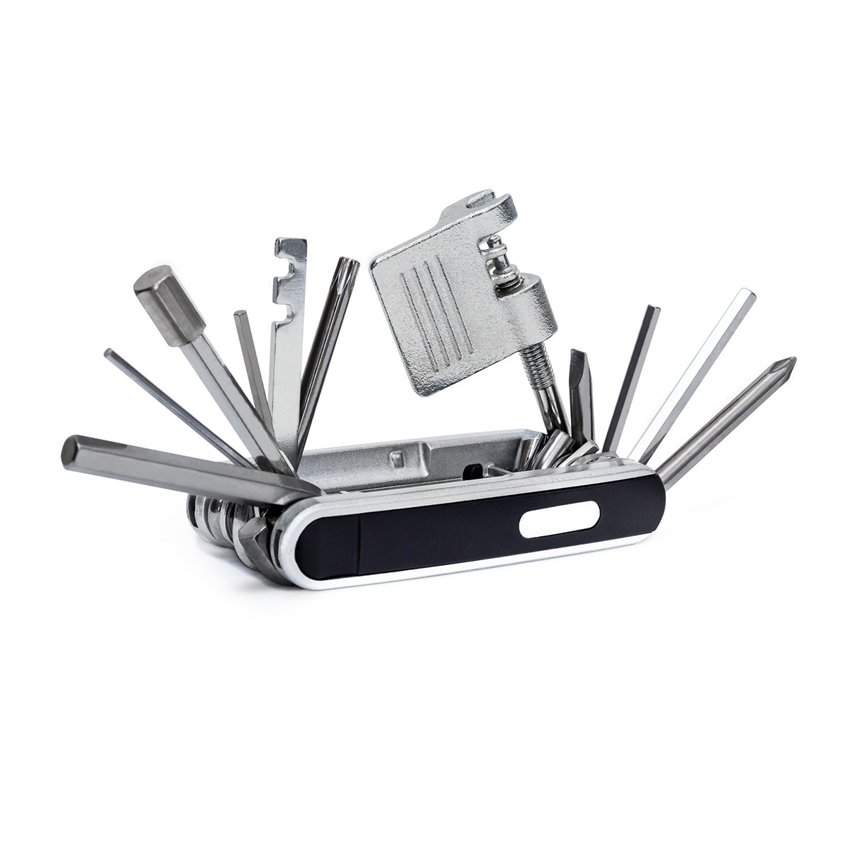 Kit mini scule pentru bicicleta, cu chei, surubelnite, inbus, leviere ...