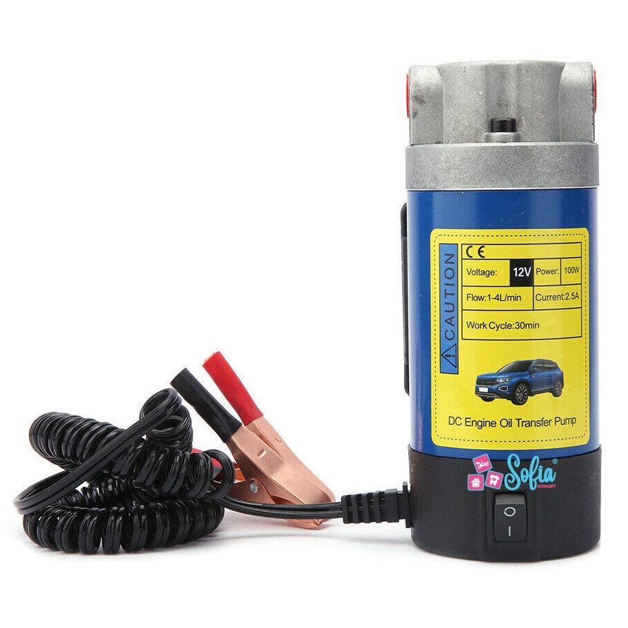 Pompa Electrica Transfer Ulei si Motorina pentru Masina, Motocicleta ...