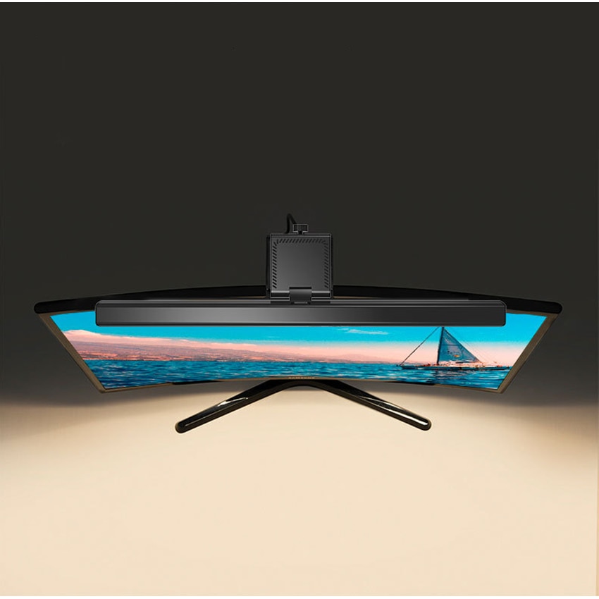 Lumina LED pentru monitor, BOMSTOM, 5W, 249 lumeni, 3 niveluri 3000K ...