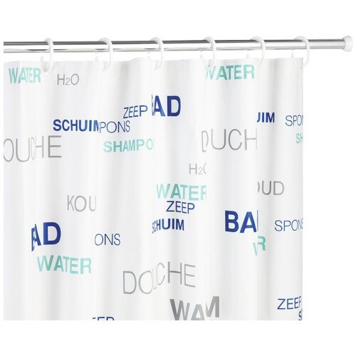 Прът за телескопична душ завеса 110-185см хром - eMAG.bg