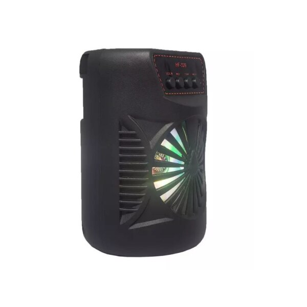 Boxa Portabila HF - 326 cu Bluetooth, Karaoke, Super Lumini Sound Jet ...