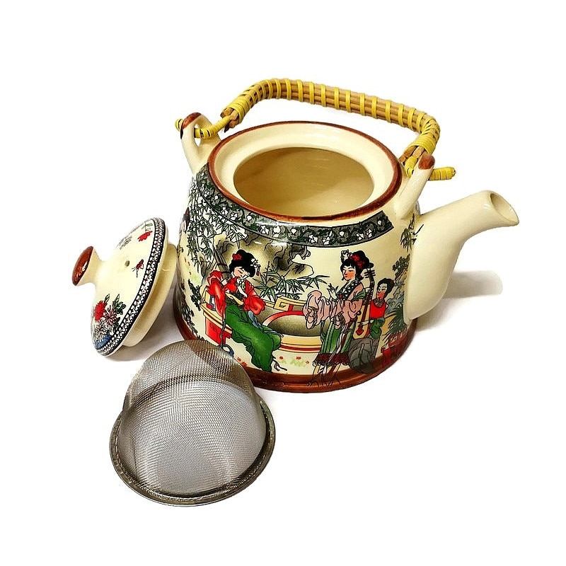 Ceainic ceramic 900ml mai multe tipuri - eMAG.ro