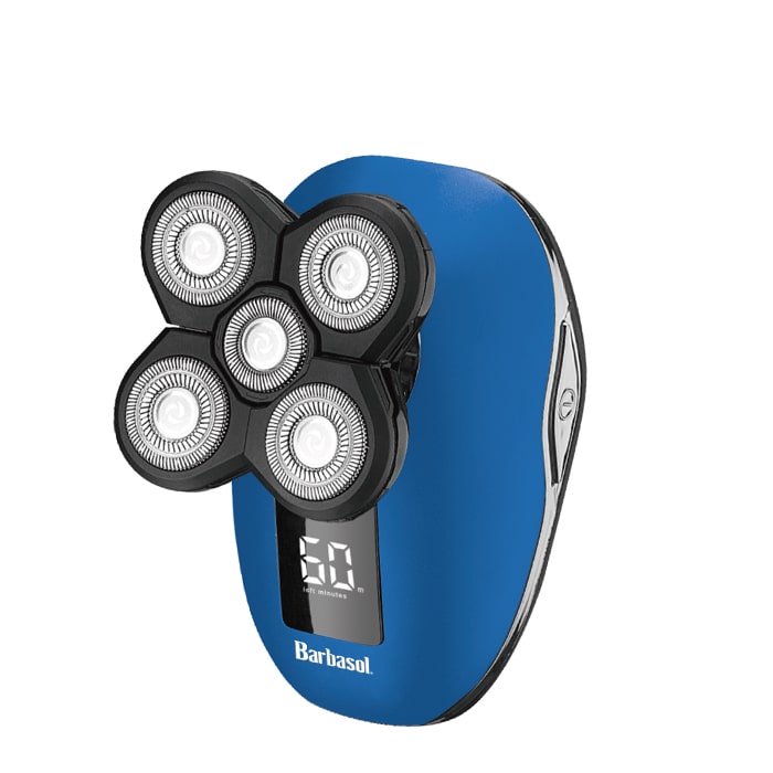 Електрическа зареждаема самобръсначка за глава Barbasol Rechargeable ...