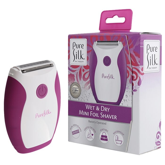 Aparat de ras pentru femei Pure Silk Wet and Dry Mini Foil Shaver - eMAG.ro