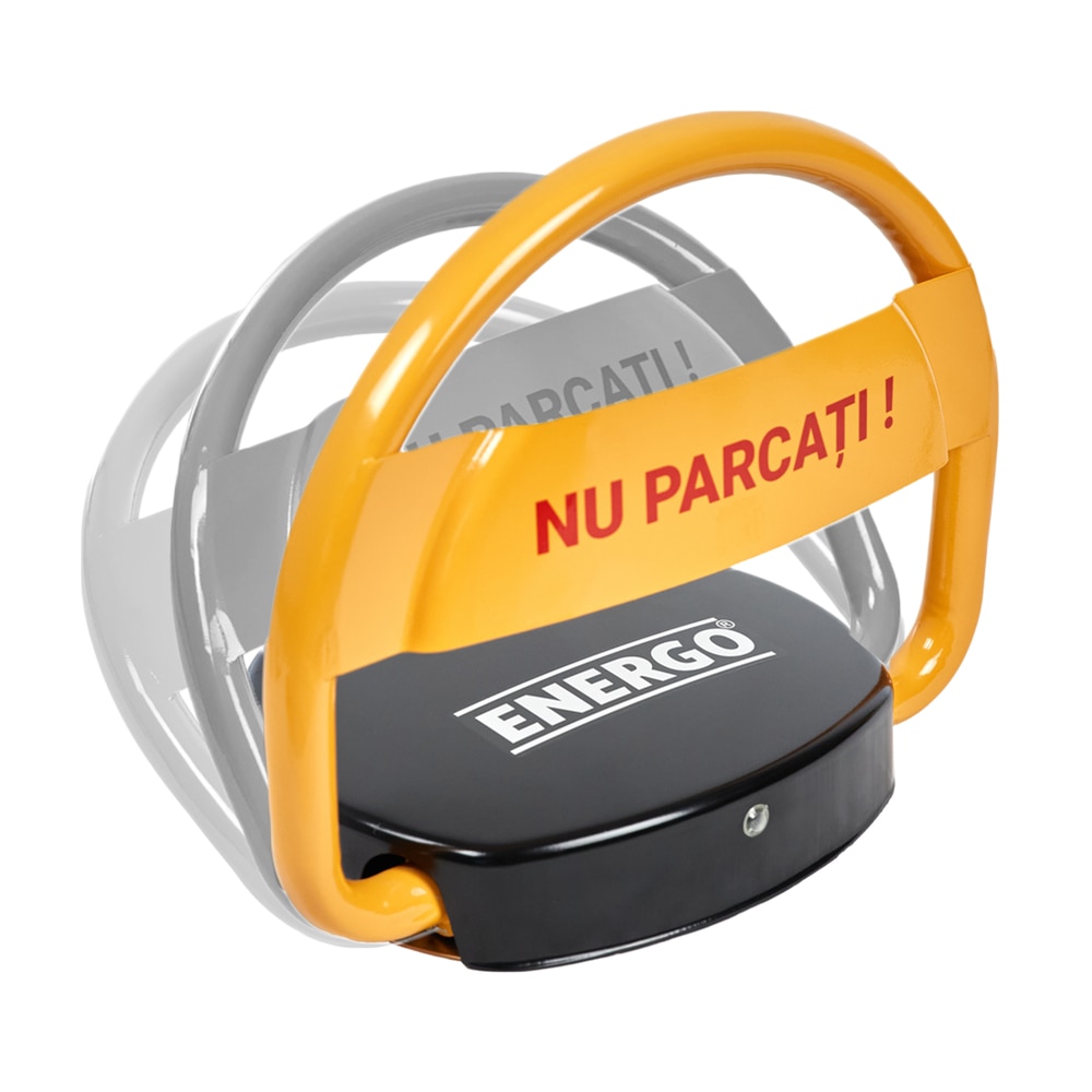 Blocator parcare automat Duro din otel cu telecomanda si acumulator ...