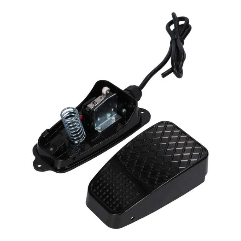 Comutator cu picior, Spamel, FS-3s, IP20, 15A, Negru - eMAG.ro
