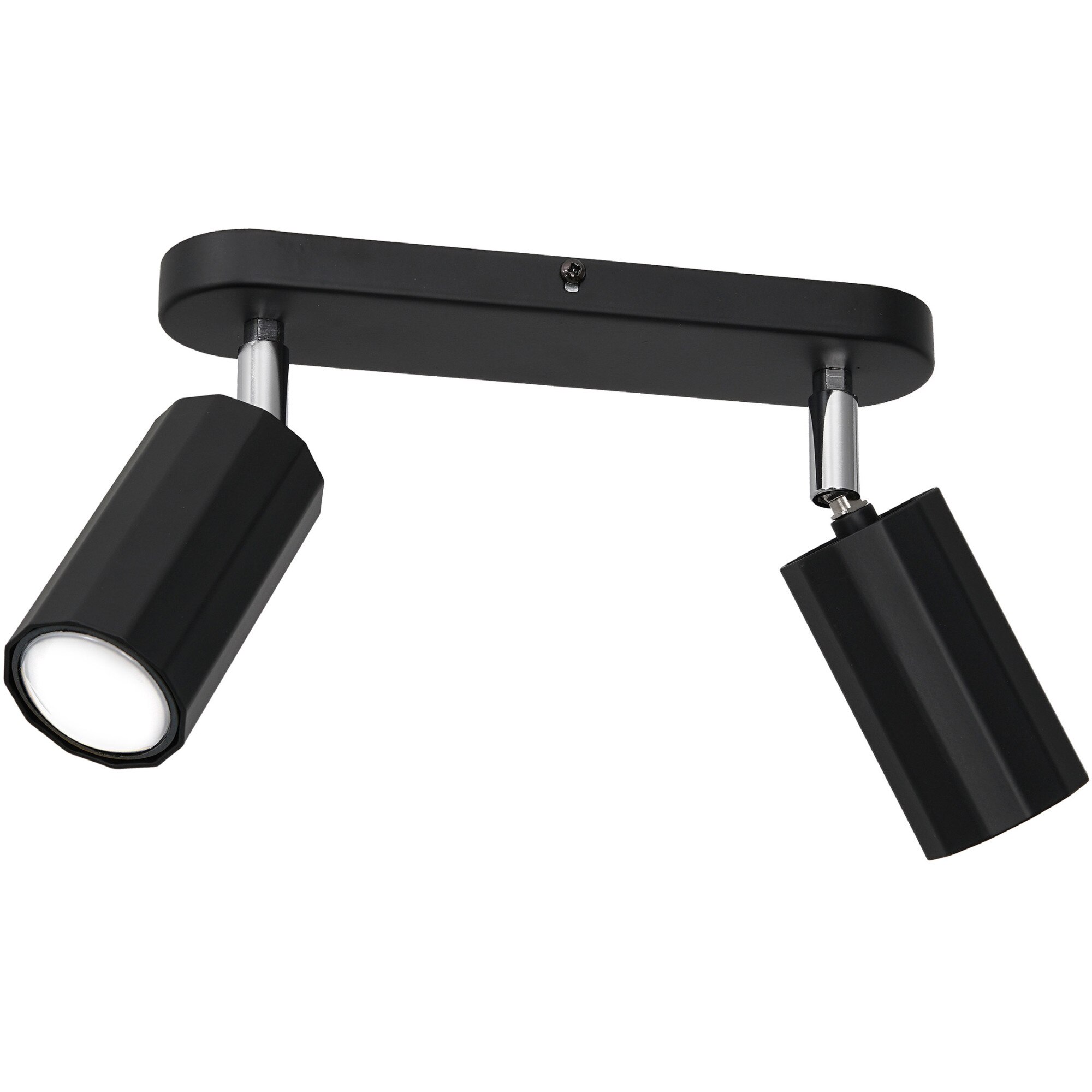 Spot de tavan, Luminex, Metal, Negru - eMAG.ro