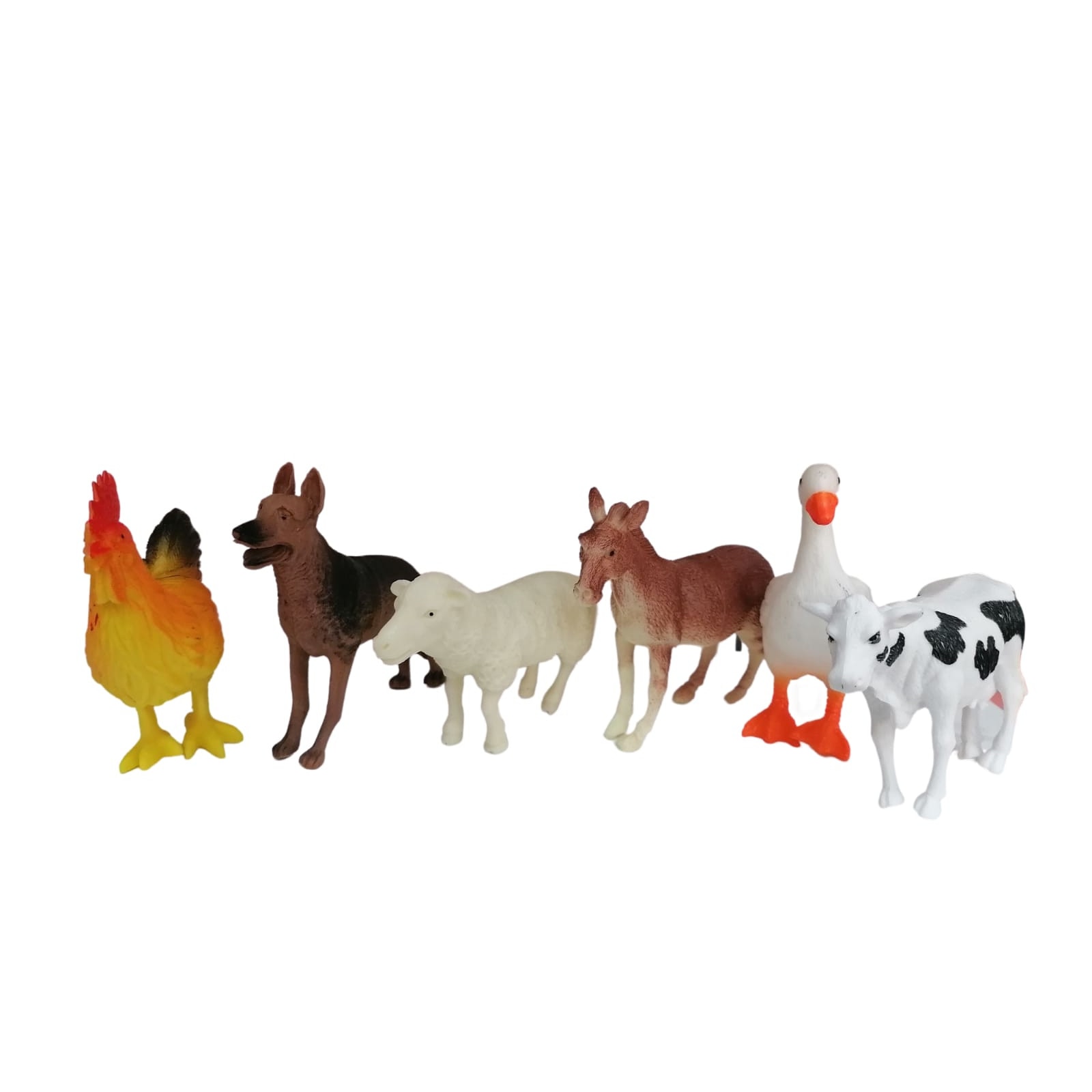 Set 6 Figurine, Animale Domestice, multicolor, 7 cm - eMAG.ro