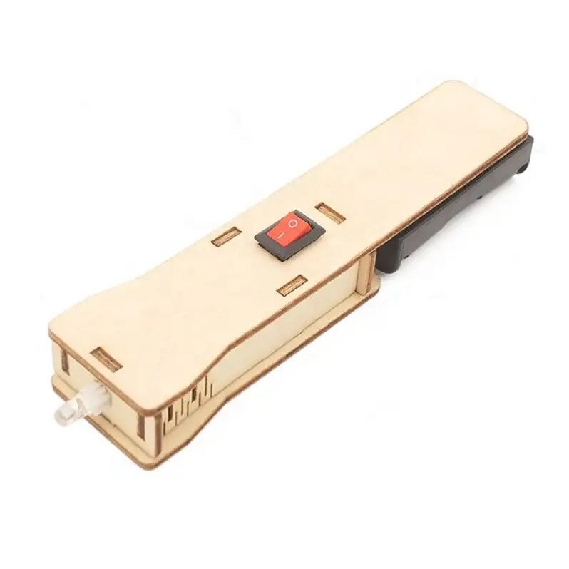 Jucarie Educationala Tetea, Kit lemn STEM, lanterna mobila cu led - eMAG.ro