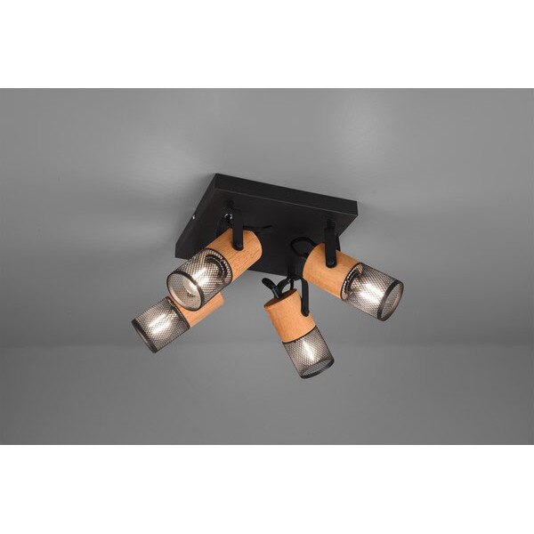 Spot, Trio, Metal, E14, Negru - eMAG.ro