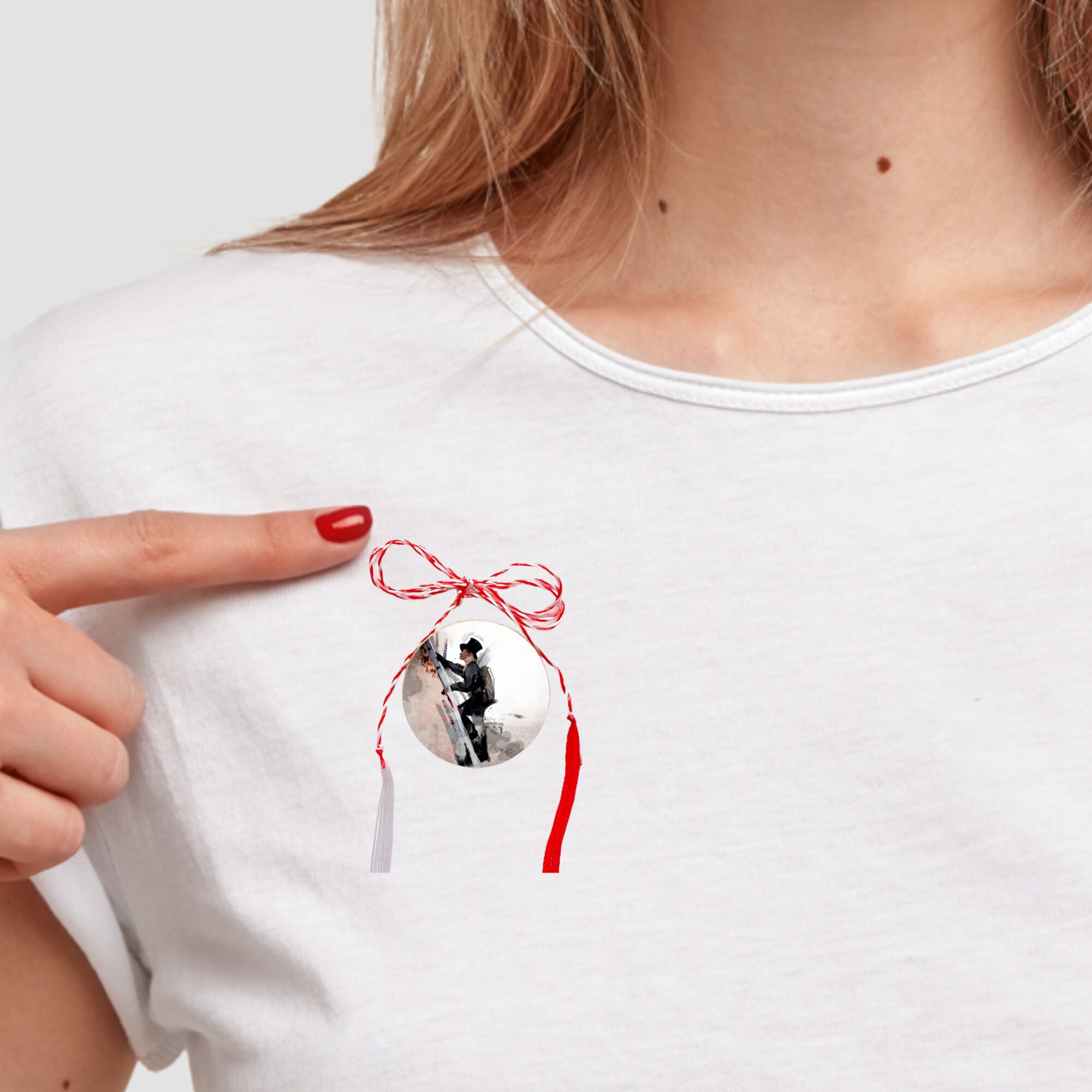 Brosa martisor din lemn - cerc - Cosar - eMAG.ro