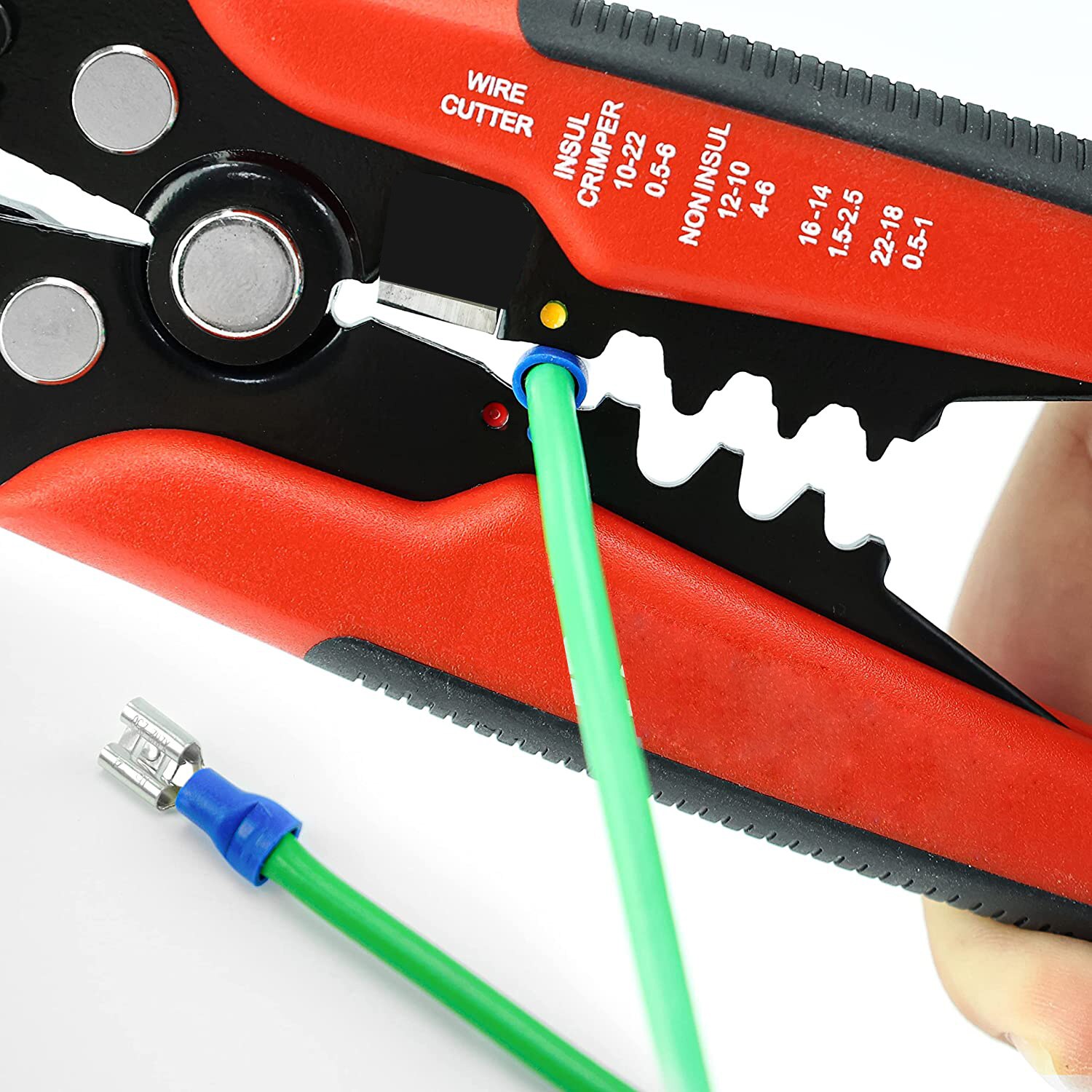 Cleste Multifunctional dezizolare si sertizare cablu, Kimystam®, top ...