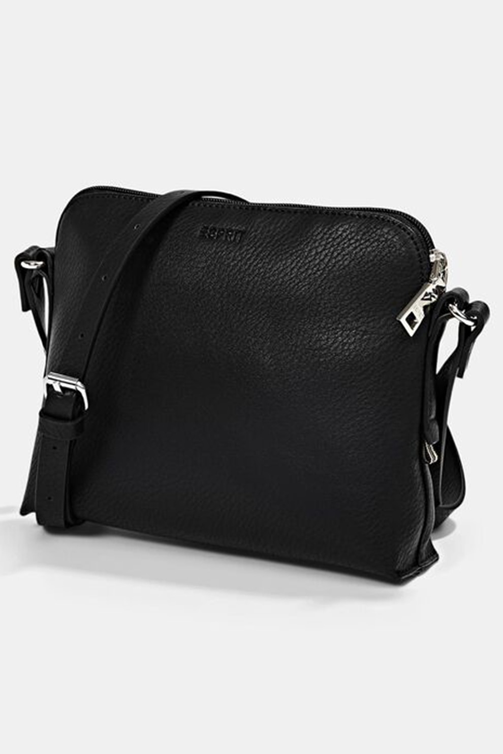Esprit, Geanta crossbody din piele ecologica, Negru - eMAG.ro