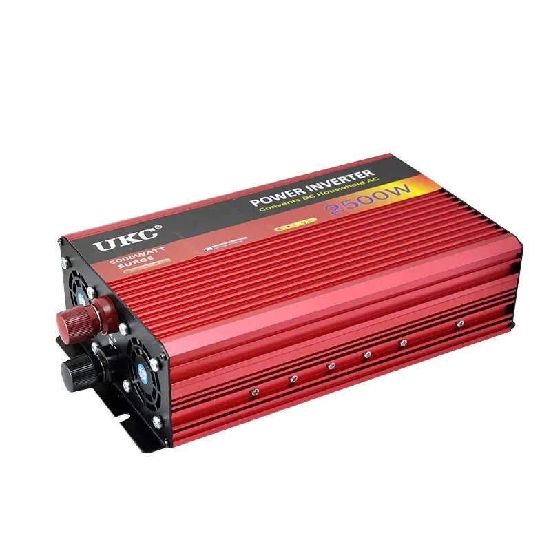 Invertor auto 2500W UKC, 12V - 220V cu iesire USB, Display - eMAG.ro