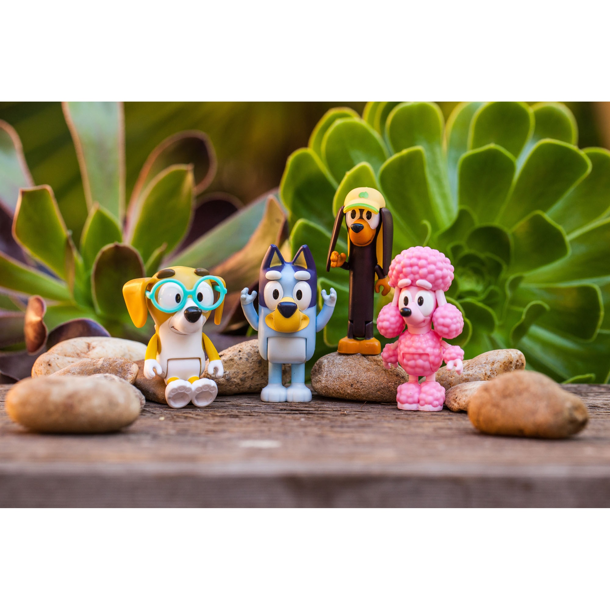 Set 4 figurine Bluey - Bluey & Friends - eMAG.ro