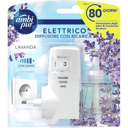 Aparat electric cu rezerva lichida Ambi Pur Lavanda 20ml - eMAG.ro