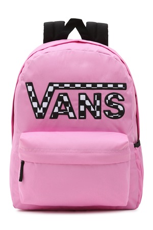 Vans, Rucsac cu logo Realm Flying - 22L, Alb, Roz, Negru - eMAG.ro