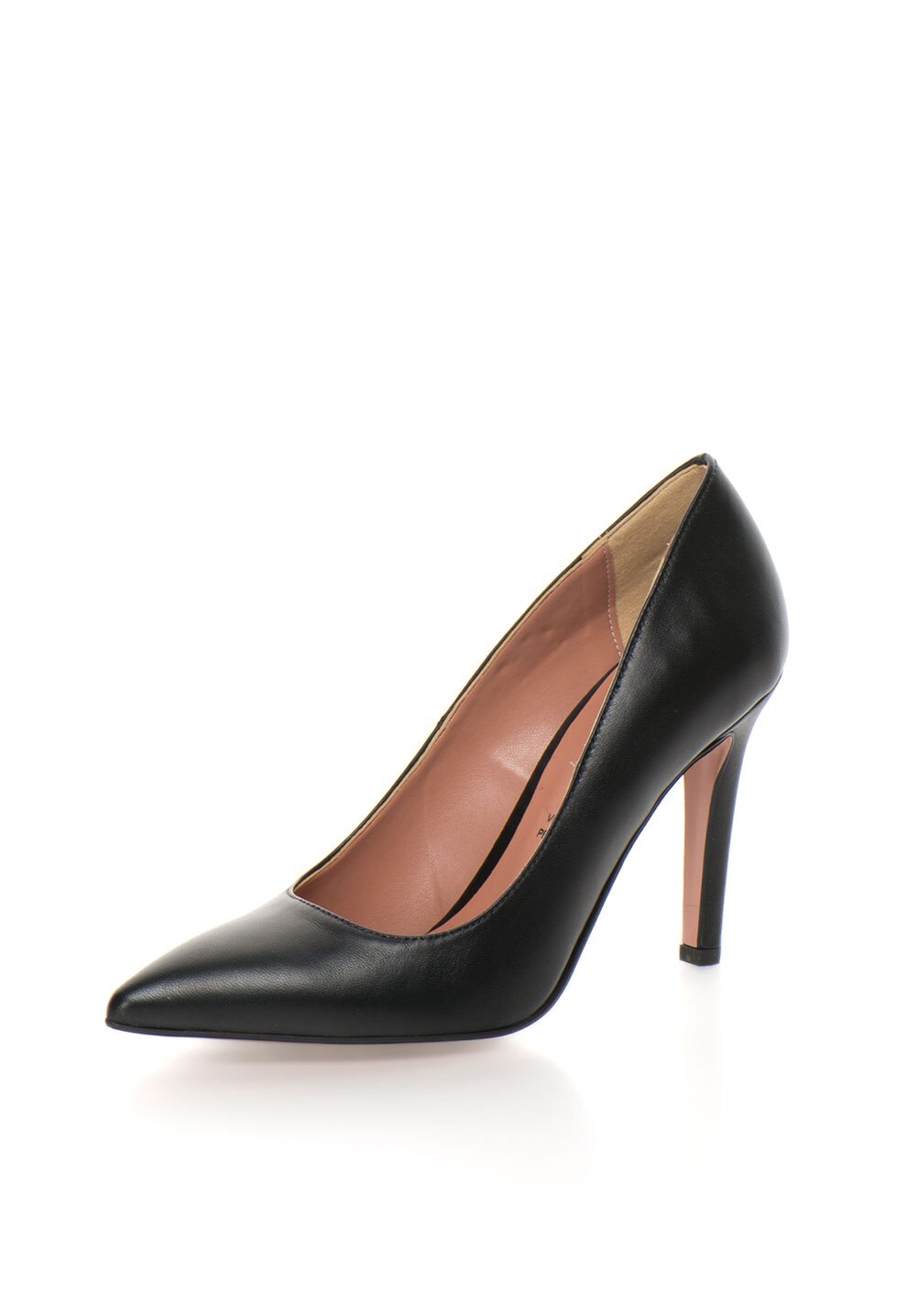 Zee Lane Kожени обувки в черно с остър връх 39 - eMAG.bg