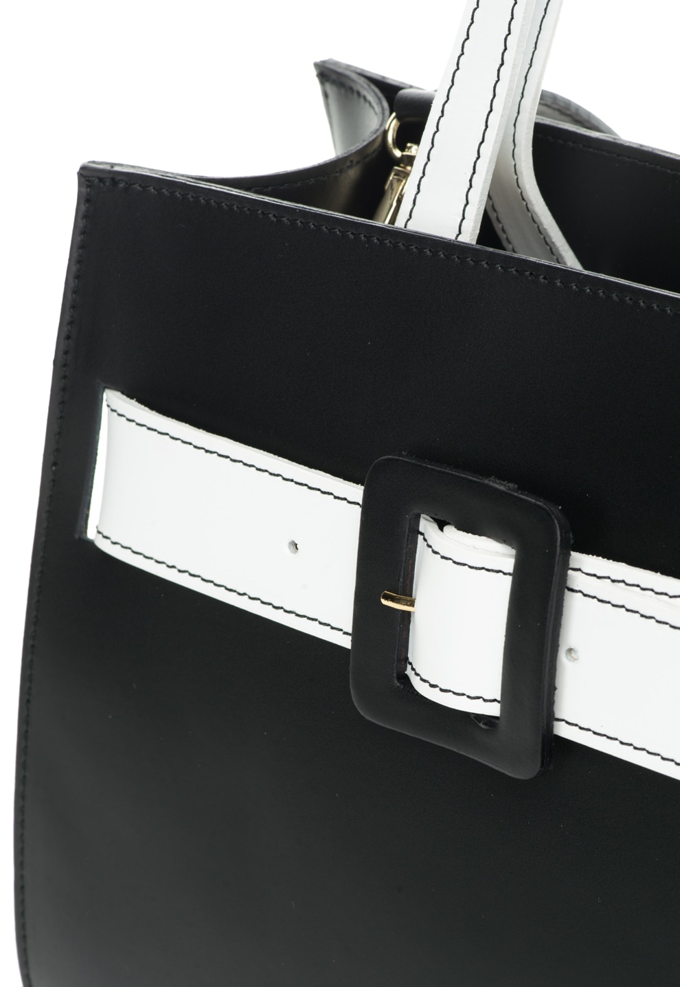 Zee Lane Collection Кожена чанта с каишка с тока - eMAG.bg