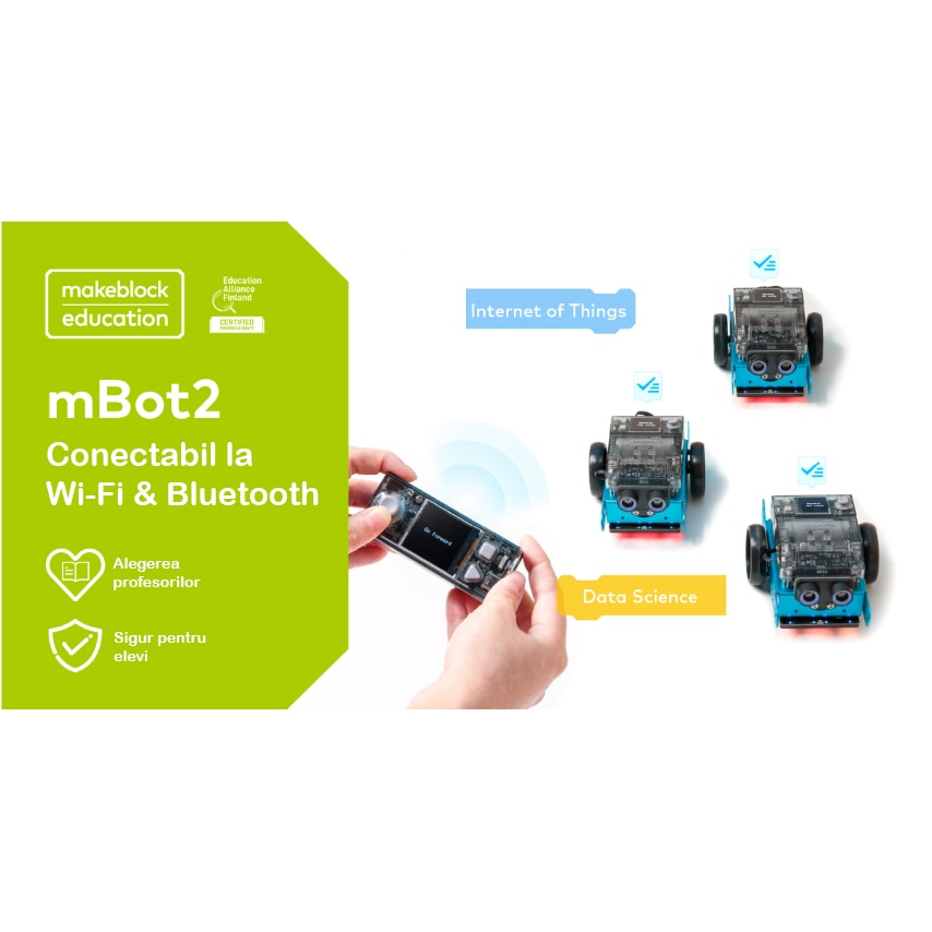 Образователен робот Makeblock Mbot2 програмируем Cyberpi Smart
