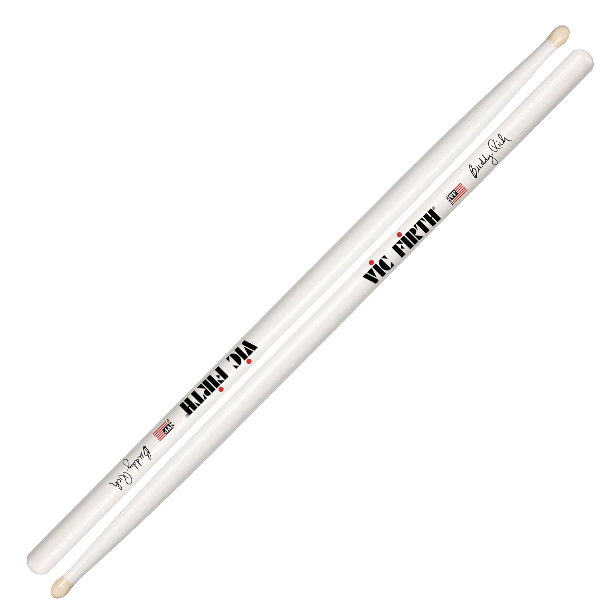 Set bete pentru tobe, Vic Firth, Lemn, Alb - eMAG.ro