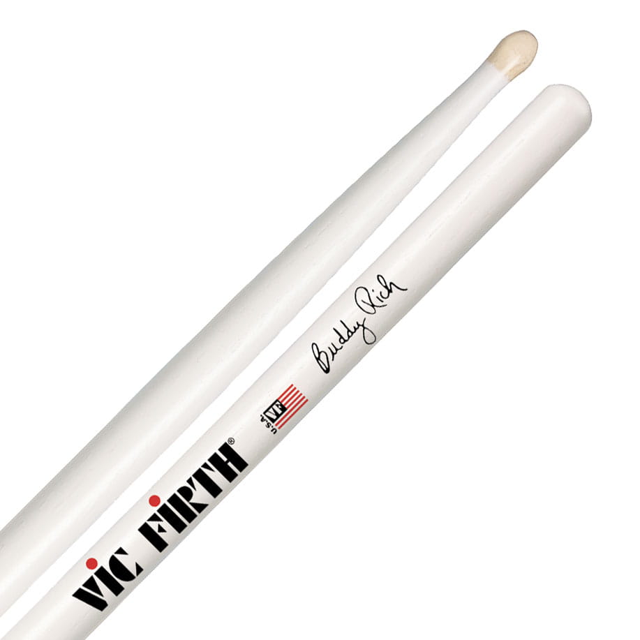 Set bete pentru tobe, Vic Firth, Lemn, Alb - eMAG.ro