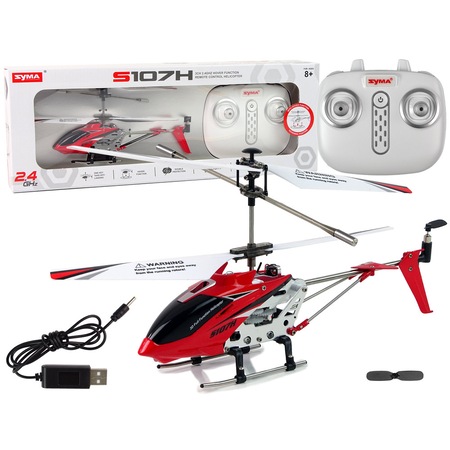 Elicopter cu telecomanda 2.4G, Rosu - eMAG.ro