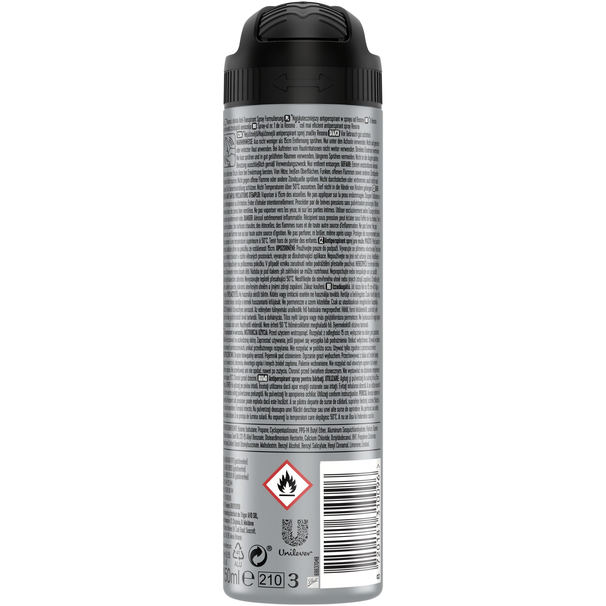 Deodorant spray Max Pro Sport, Rexona Men, 150 ml - eMAG.ro
