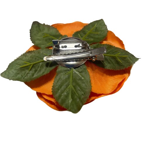 Brosa trandafir, Handmade, 3 in 1, 3D, Floare corsaj, Clips par ...