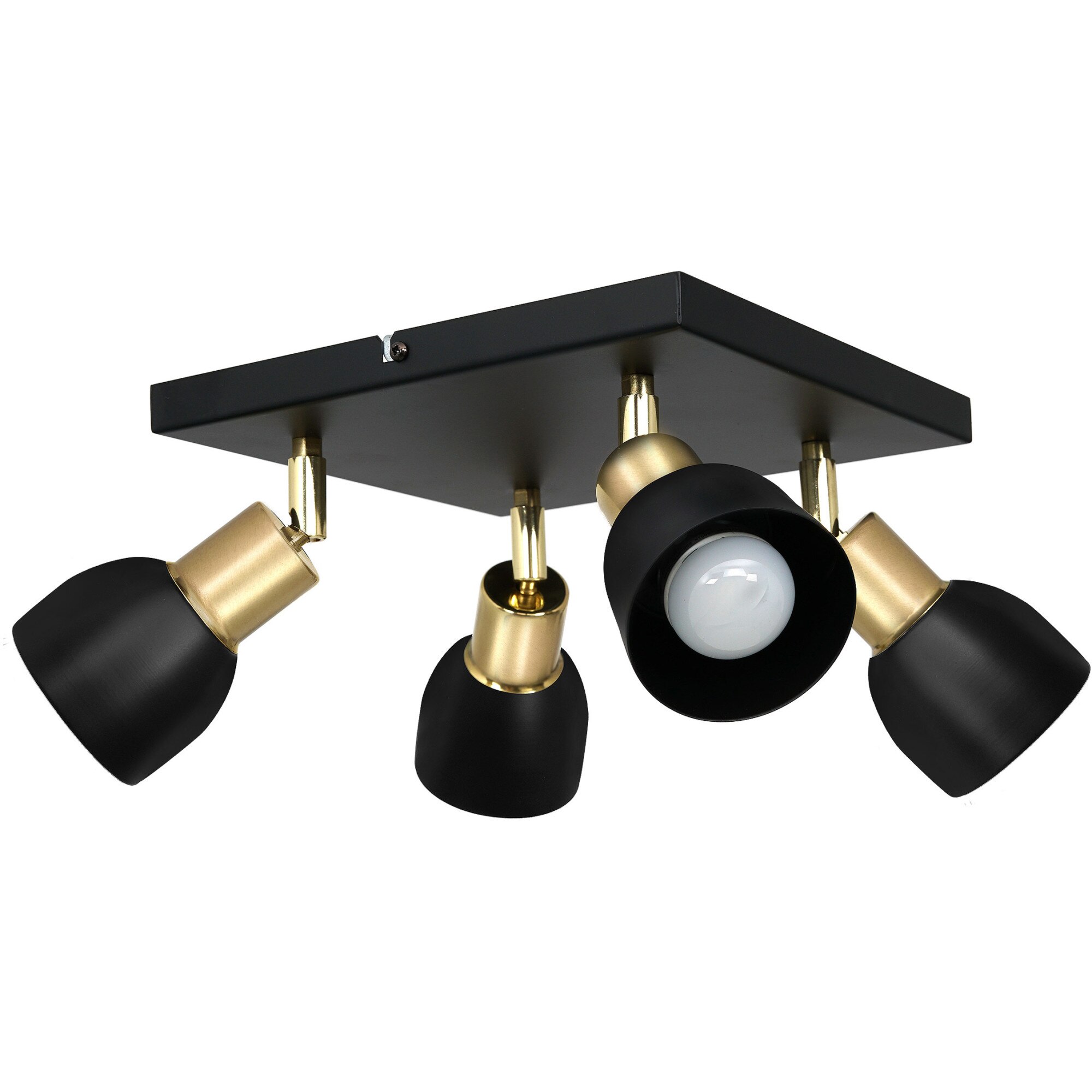 Plafoniera spoturi, Luminex, Fresno 3237, 4 x E27, 29 x 29 x 18 cm ...