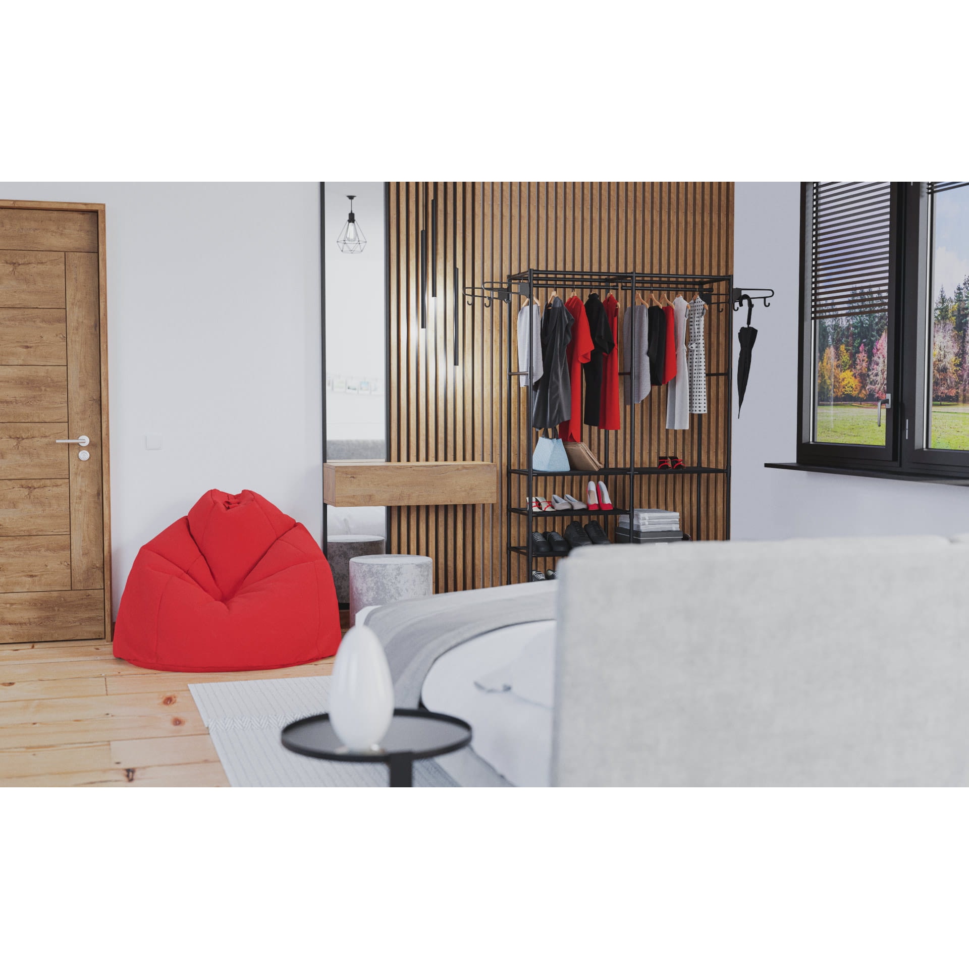Suport pentru umerase stander haine, din Otel, Keeper 4.0, 6 rafturi, 8 ...