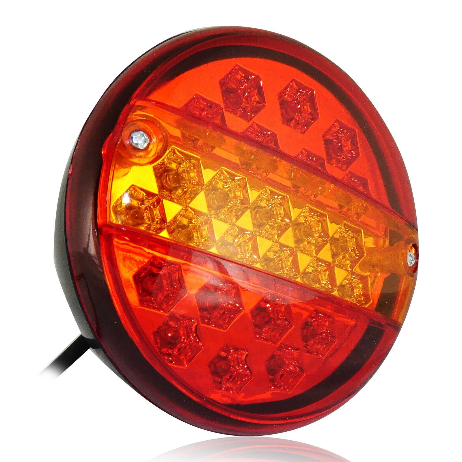 Led Stop Tip Hamburger, pentru camion, remorca, autobuz, rulota, 12V ...