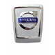 Sigla auto, Volvo, Argintiu/Albastru - eMAG.ro