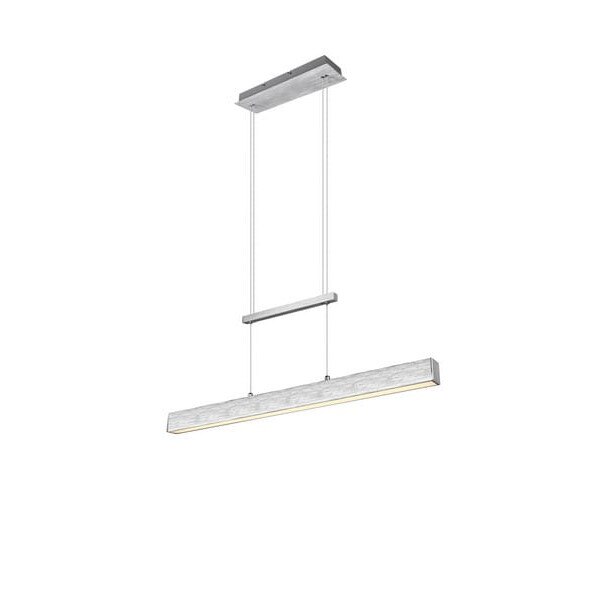 Lustra LED, RL, Paros, Metal, 32W, 1500 x 900 x 110 mm, Argintiu - eMAG.ro
